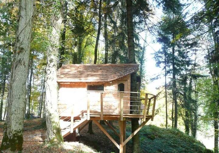 Cabane Sur Pilotis, La Fougère - Lac de Chalain