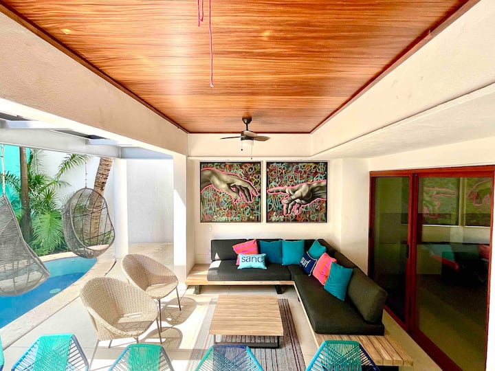 Casa Canto 6brm Villa Up To 14 Guest 1 Blk T Beach - Sayulita