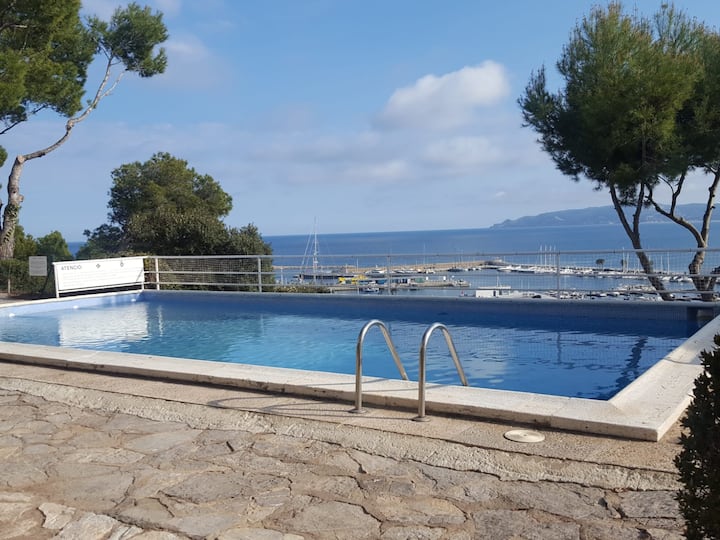 Apartamento Con Piscina Y Bonitas Vistas Al Mar - L'Estartit