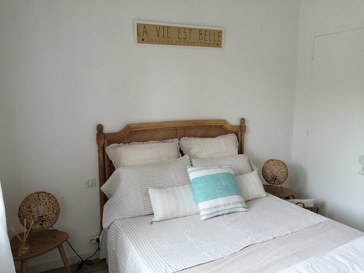 Chambre Cosy Avec Salle De Bain Privée - Cannes