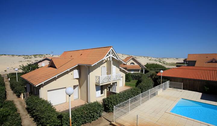 Maison Soleil 6 Pers. Piscine Résidentielle - Biscarrosse