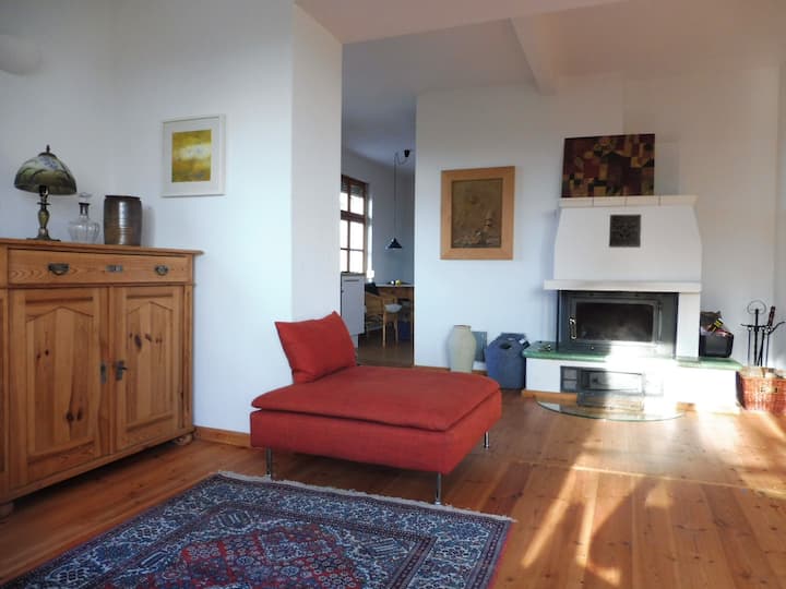 Wohnung "Goldenes Licht" In Landhaus Nähe Berlin - Kremmen