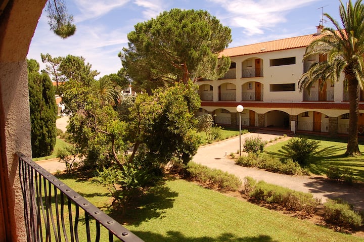 2 Pièces Résidence Arborée Avec Piscine Et Tennis - Argelès-sur-Mer