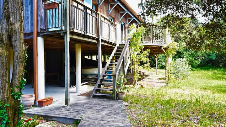 Belle Villa En Bois Proche Village Des Pêcheurs - La Teste-de-Buch
