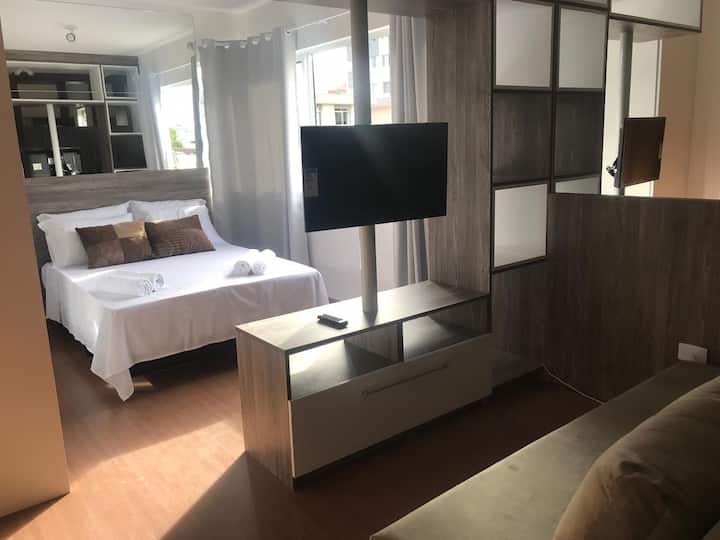 Great Loft Gold Sunny Close To Centro Cívico - Curitiba