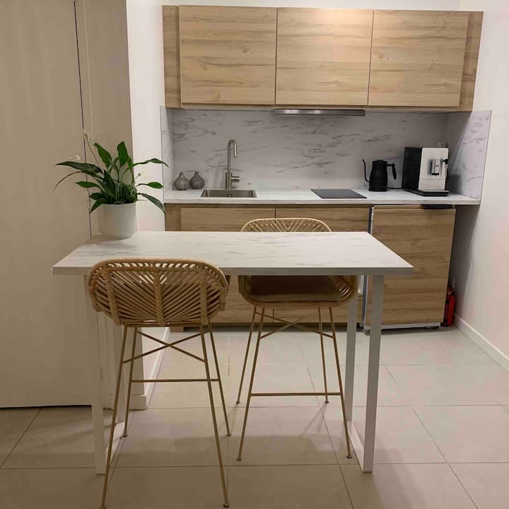 Private Studio Near Lyon ! Kitchen&bathroom - Saint-Cyr-au-Mont-d'Or