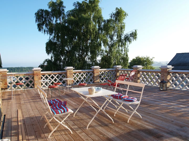 Ferienwohnung Marie - Gutshaus Pohnstorf - Teterow