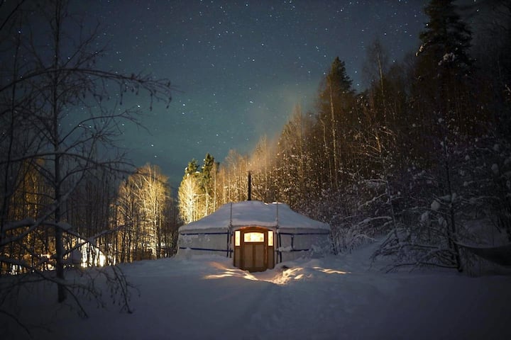 ★ Lapland Yurts ★ Yurt No.1 ★ - Boden