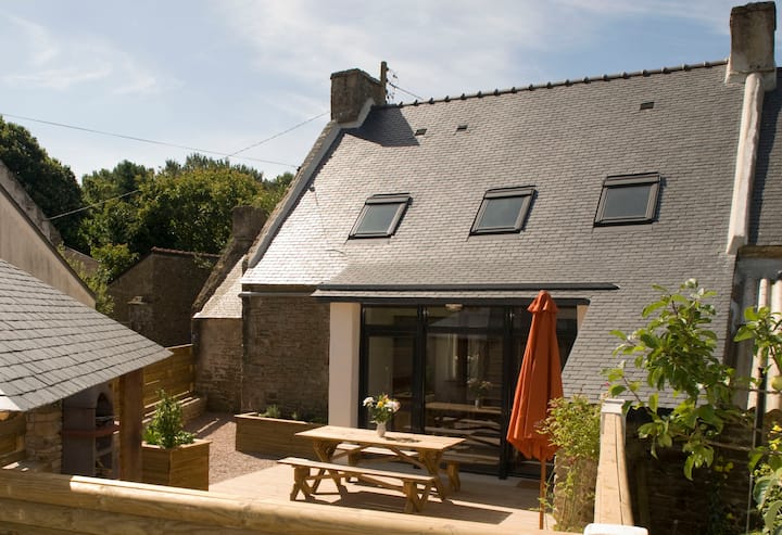 Ty Mam Coz - Maison De Pêcheurs Au Bord Du Golfe - Port Blanc