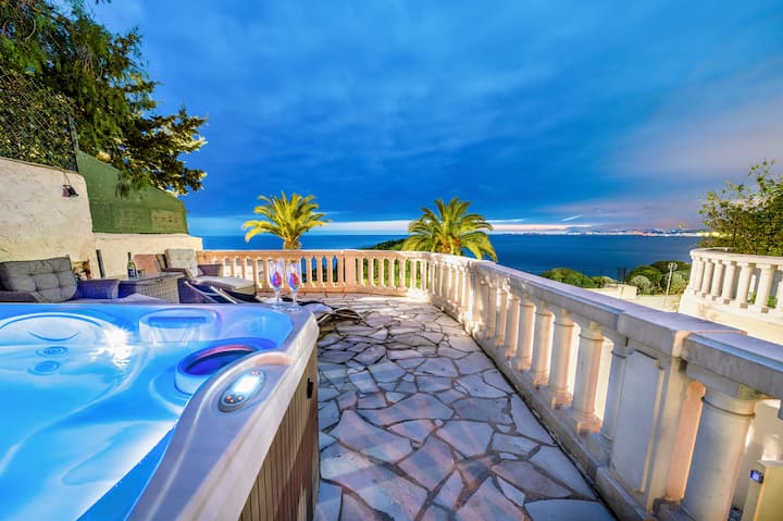 Unique Villa Boron! Sea View, Swimming Pool And Jacuzzi - Beaulieu-sur-Mer