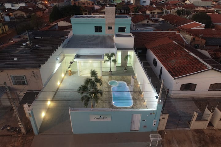 Holambra Sp - Casa Com Piscina E Churrasqueira - Americana