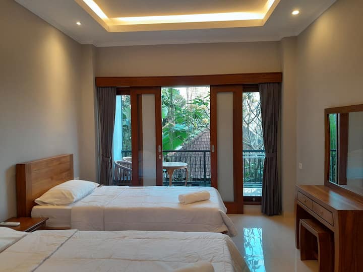 Kecag Kecog Guest House Twin - Ubud