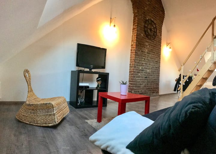 Charmant Studio Avec Mezzanine - Saint-Quentin