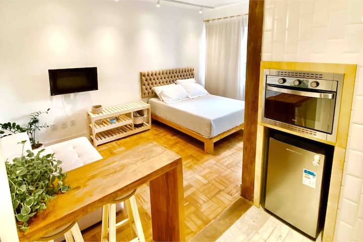 Apartamento Pé Na Areia, Em Santos. - Santos, Brasil