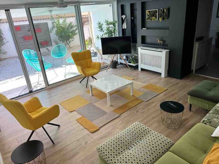 Villa 8 Couchages  10mn  Gds Buffets Avec Piscine - Narbonne