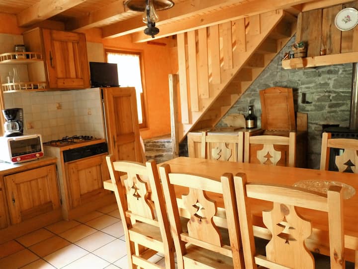 Chalet Les Marmottes 6 Pers Tout Confort. - Champagny-en-Vanoise