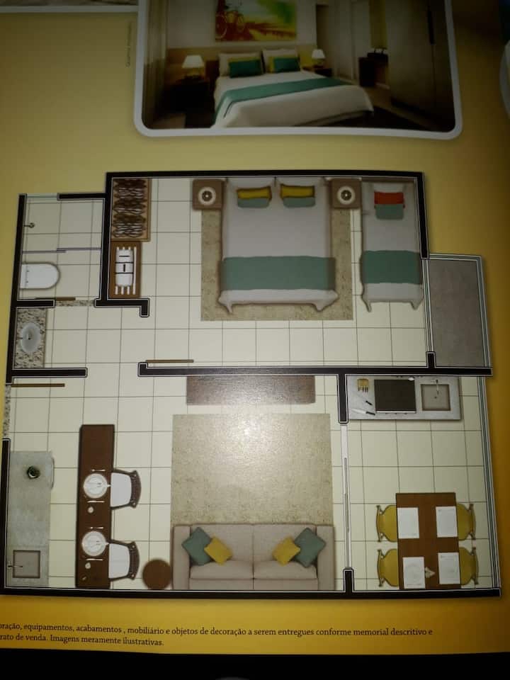 Flat Olímpia. Ver Disponibilidade - Olímpia