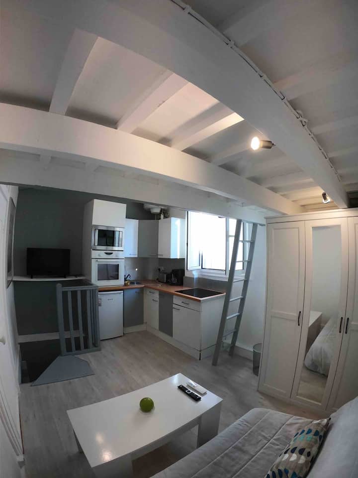 Charming Split-level Studio In The Heart Of Cannes - Cannes