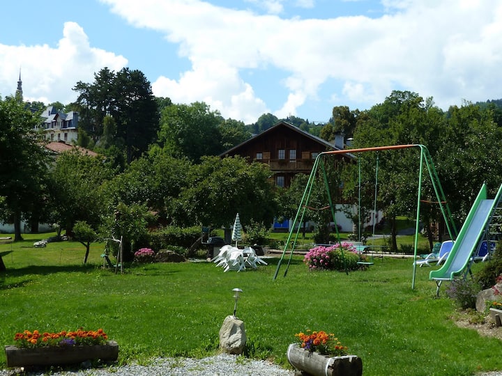 Appart Dans Chalet Vue Mont-blanc Min 7 Nuits - Combloux