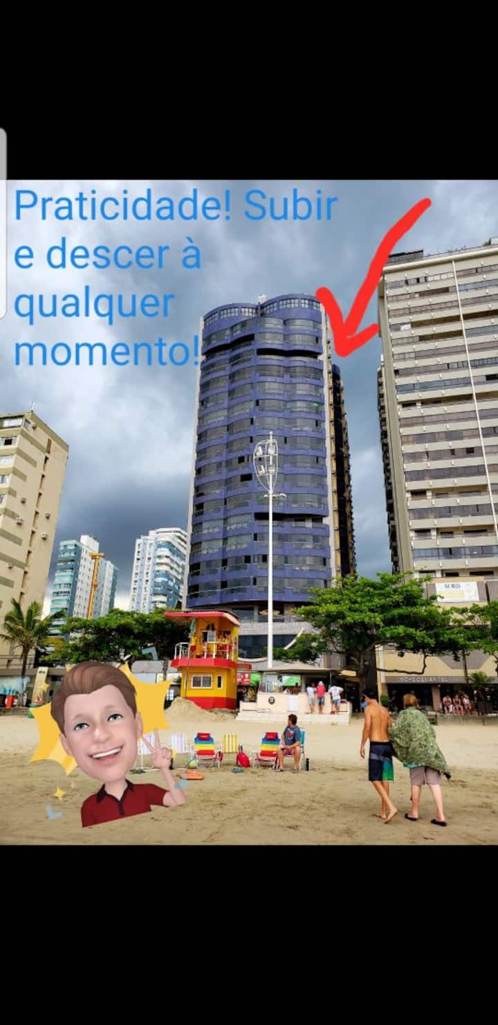 Beira Mar, Churrasqueira, 3 Quartos, Ar Cond, Wifi - Balneário Camboriú