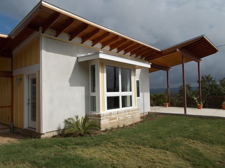 A Contemporary Yellow Bungalow - Lago Vista, TX