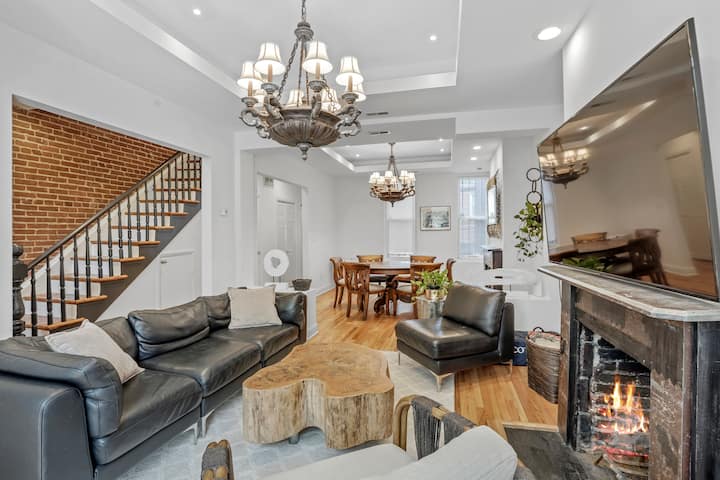 Capitol View 3br Rowhouse | Convention Center Shaw - Washington, D.C., DC
