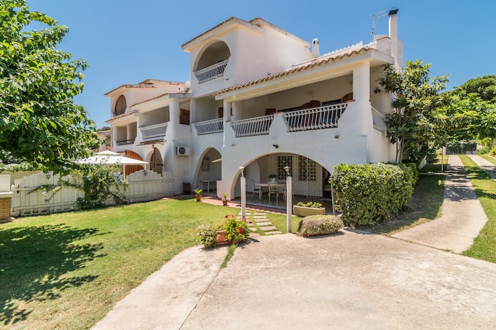Pula Villa Nicanda , 100 Mt Dal Mare, Giardino - Sardaigne