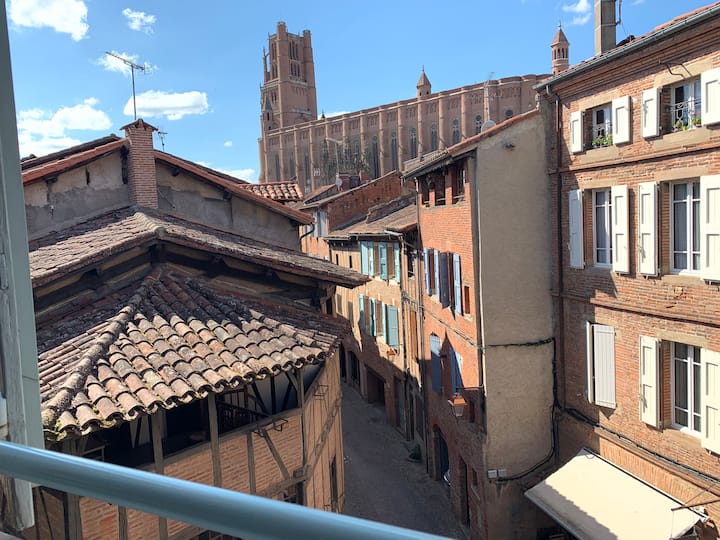 Appartement Coeur De Ville Avec Vue Cathédrale - Albi