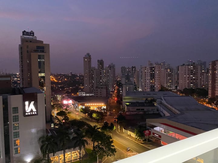 Flat Mobiliado B Jardim Goiás - Goiânia - Goiânia