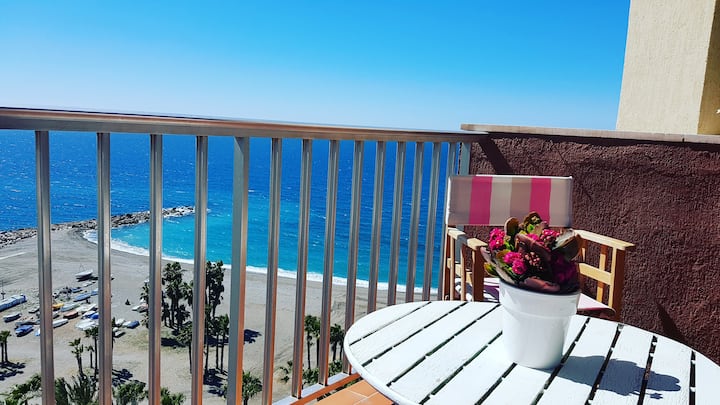 ÁTico Estudio En 1° Línea De Playa En Almuñécar - Salobreña