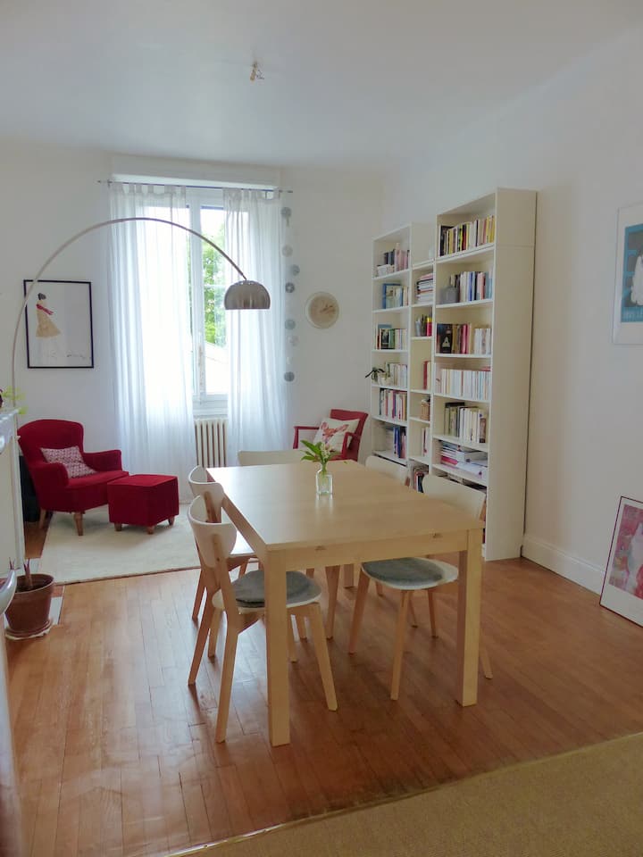 Maison Au Calme Avec Jardin, Proche Centre Ville - Dijon