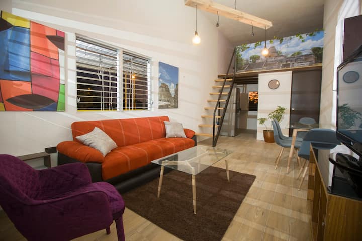 Modern "Chichen Itza" Loft - Lofts for Rent in Mérida, Yucatán, Mexico - Airbnb