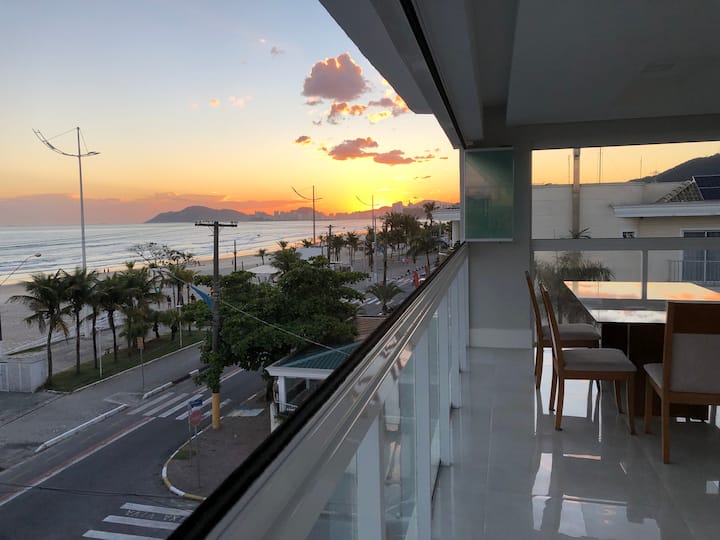 Apartamento Espetacular Pé Na Areia - Guarujá - Guarujá
