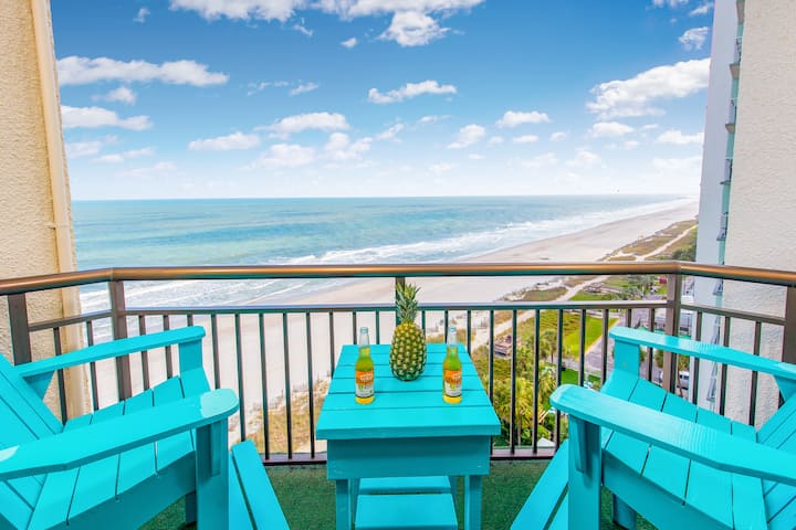 Early Check-in/beachfront/great Balcony Views/pets