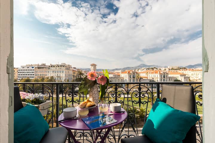 F3, Refait A Neuf, Soleil, Balcon, Clim, Vx-nice - Nizza