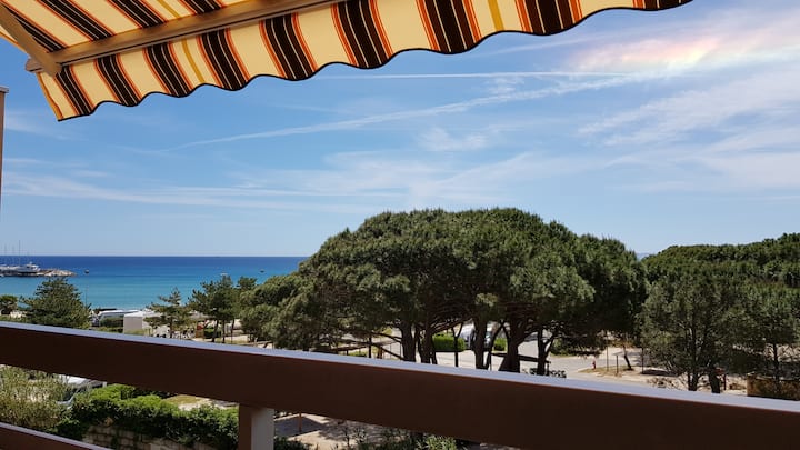 Studio Rénové Vue Mer à 100m De La Plage Piscine - Bormes-les-Mimosas