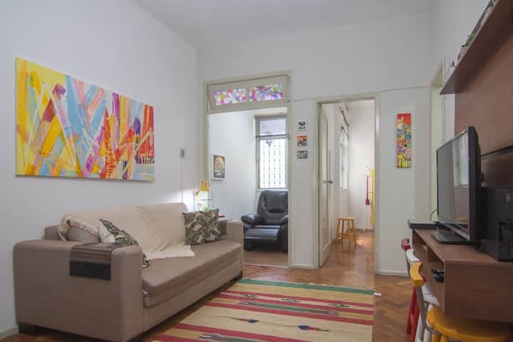 Apartamento Charmoso Na Praia De Copacabana - Rio de Janeiro