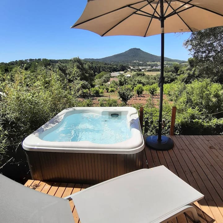 Cottage Avec Jacuzzi Privé N°2 Dans La Pinède - Le Pradet