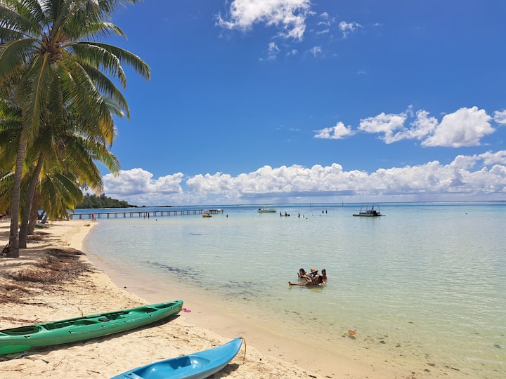 Découvrez La Plage Paradisiaque De Tiahura - French Polynesia