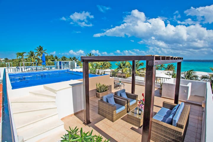 Luxury Ocean View, Exclusive Zone 5 Bedr. 10 Pax - 플라야 델 카르멘