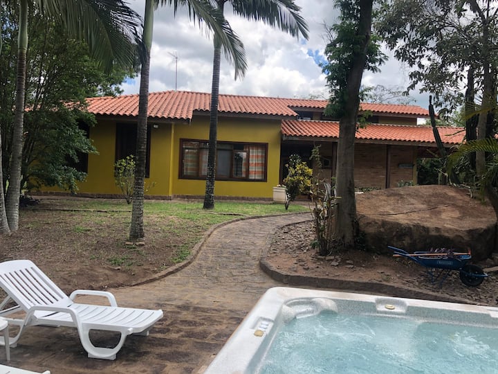 Chalé Com Spa E Fogão A Lenha/indaiatuba/fazenda - Itupeva