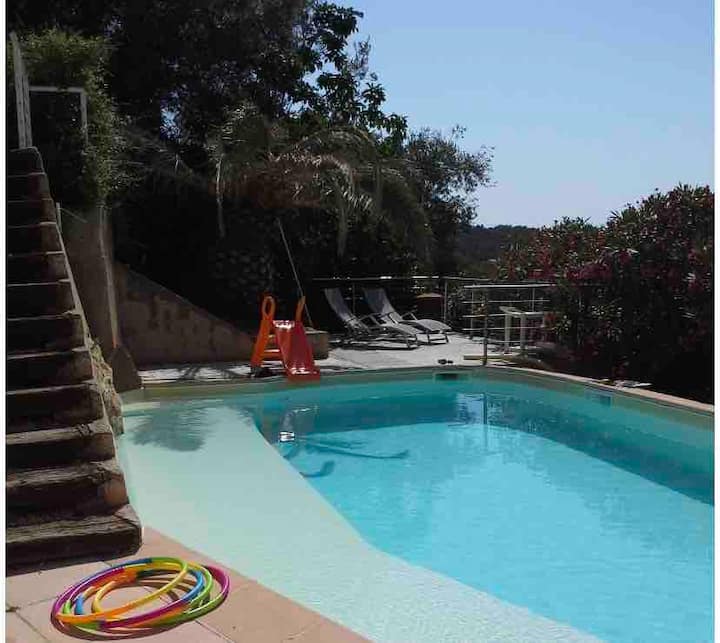 Les Restanques Villa Avec Piscine Privée - Cavalaire-sur-Mer