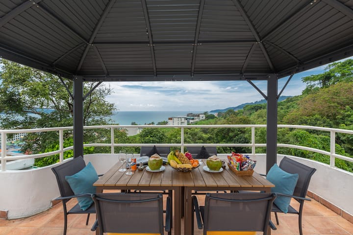 4+1br Jungle Seaview Villa - 10m Walking To Patong - Patong Beach