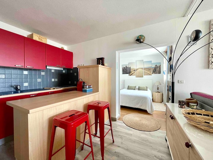 Vue Bassin - Plage à Pied - Parking - Arcachon