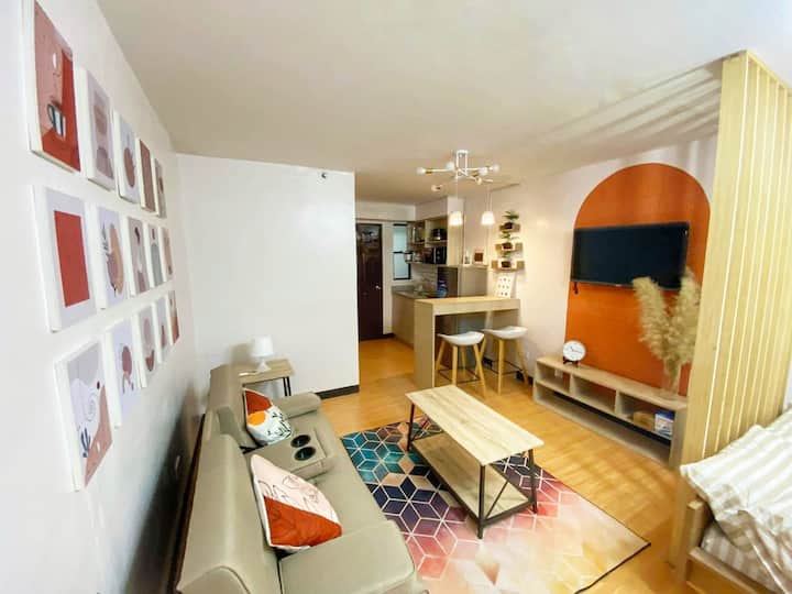 Nordic Themed Condo| Ph Arena Marilao|sleeps 8 Pax - Meycauayan