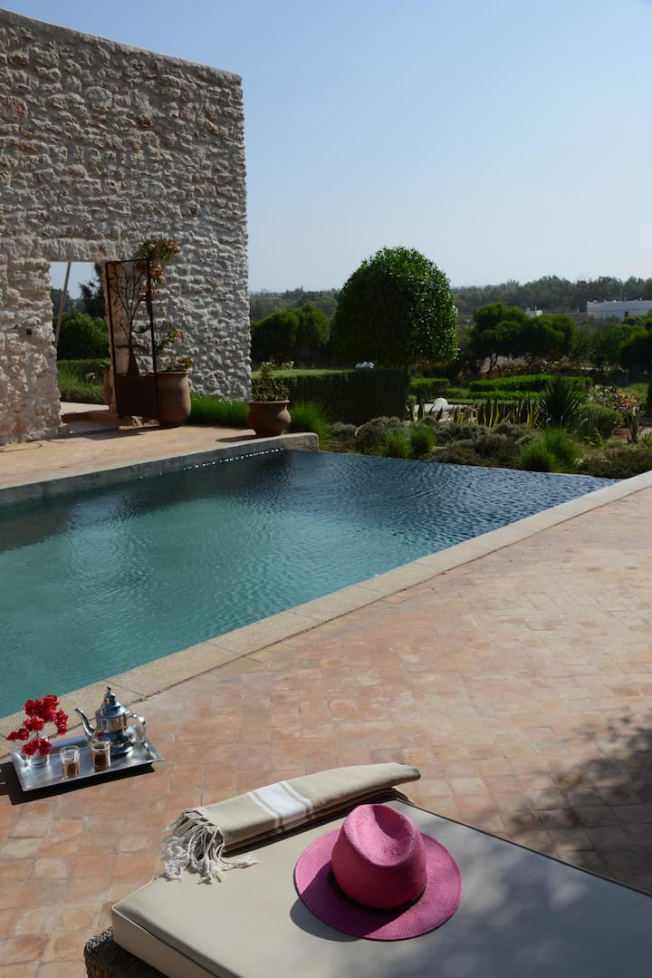 Superbe Villa Avec Piscine Chauffée à Essaouira - Essaouira