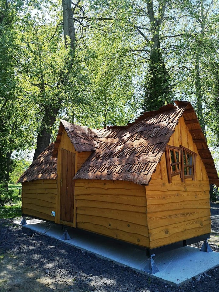 Cabane Magique Bordée De La Rivière La Selle Somme - Breteuil