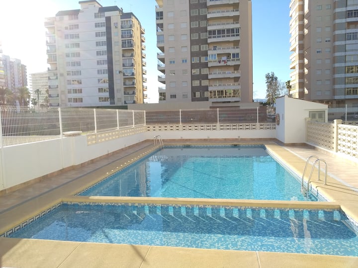 Apartamento Con Piscina, Terraza Y Párking. - Cullera