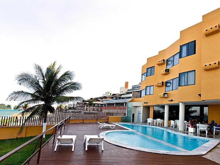 Flat 101 Em Ponta Negra Com Vista Para O Mar - Natal