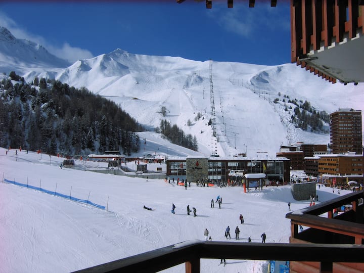 Studio-plagne Centre-plein Sud Sur Pistes - Peisey-Nancroix